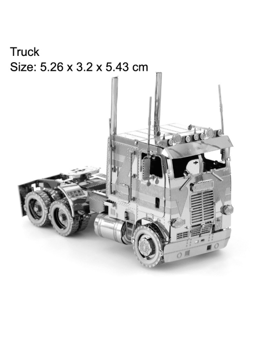 3D-Modellbausatz Lastwagen aus Metall